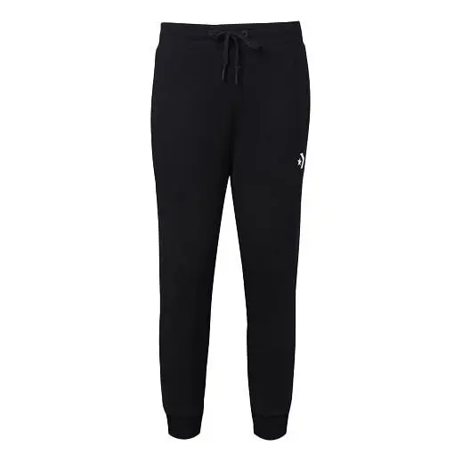 CONVERSE Logo Knit Jogger Asia Sizing - Black