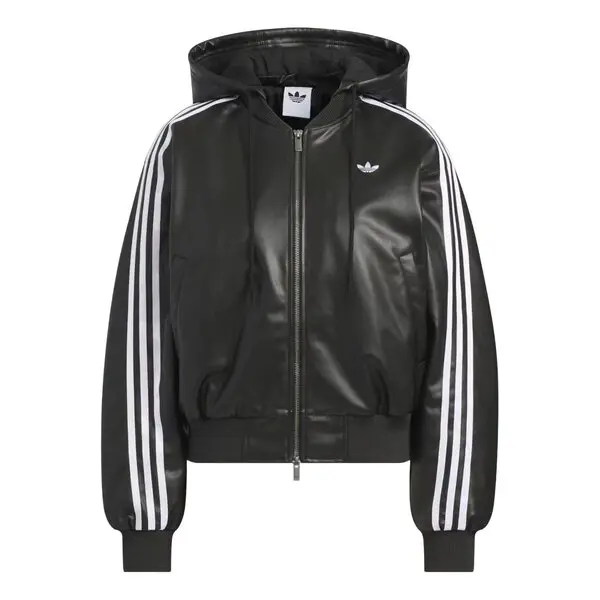 Adidas Double Leather Jacket
