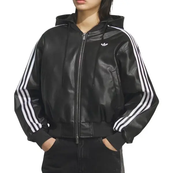 Adidas Double Leather Jacket