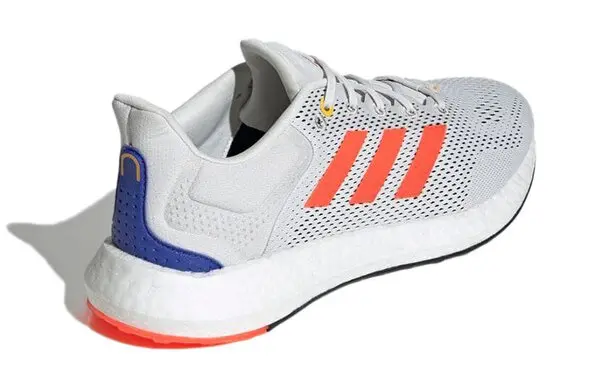 Adidas Pureboost 21 Athletic Sneakers - Grey/red