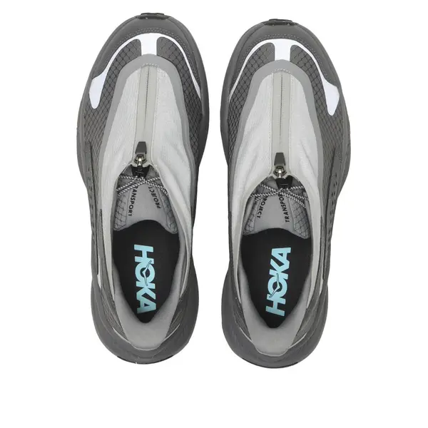 Hoka One One Project Transport Zip Up Sneakers - Stardust/satellite Grey