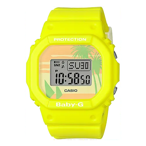 Casio Baby-g Water Resistant Watch - Yellow