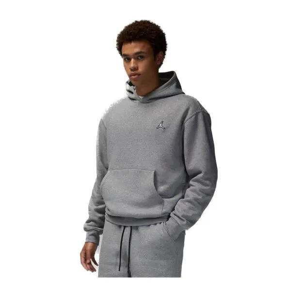 JORDAN Logo Popover Hoodie - Grey