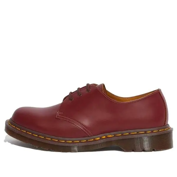 Dr. Martens 1461 Vintage Quilon Oxford Shoes - Red