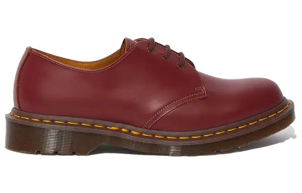 Dr. Martens 1461 Vintage Quilon Oxford Shoes - Red