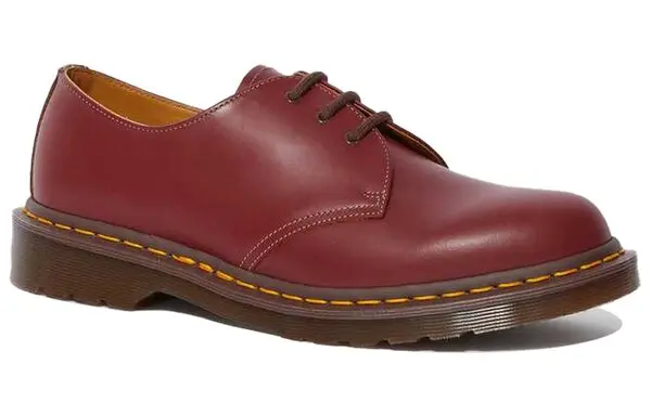 Dr. Martens 1461 Vintage Quilon Oxford Shoes - Red