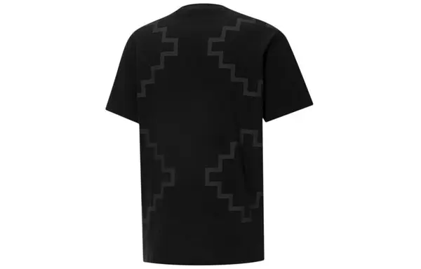 PUMA X Pronounce Elevated Tee Crossover Geometry Pattern Athleisure Casual Sports Short Sleeve