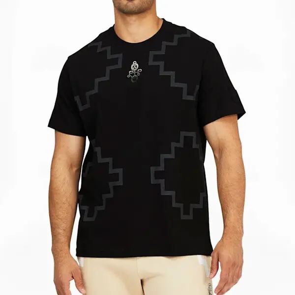 PUMA X Pronounce Elevated Tee Crossover Geometry Pattern Athleisure Casual Sports Short Sleeve