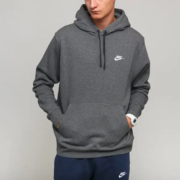 Nike Logo Hoodie - Dark Gray