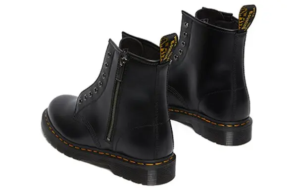 Dr. Martens 1460 Elastic Smooth Leather Lace Up Boots