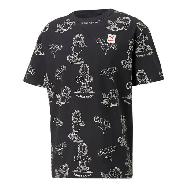 PUMA X Garfield Printed Tee - Black