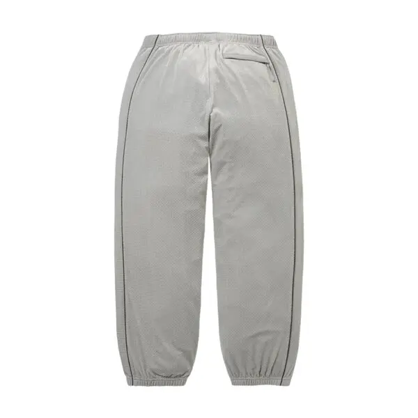 Supreme Ss26 Velour Mesh Track Pant - Silver