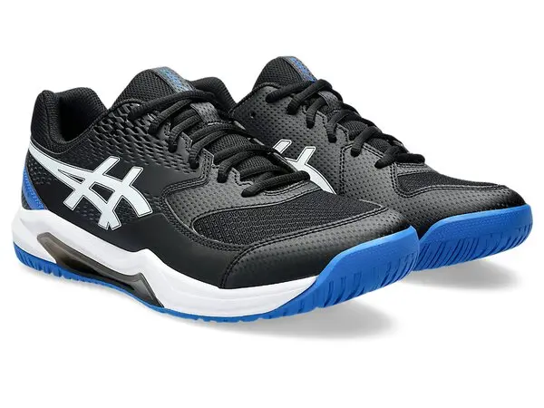 Asics Gel-dedicate Wide Athletic Sneakers - Black/blue