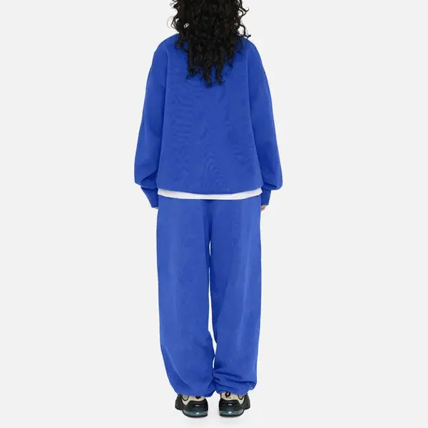 Nike X Stussy Acid Wash Crew Fleece - Blue