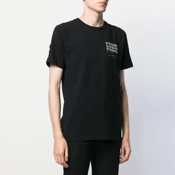 Off-White Industrial Short Sleeve Logo Normal Fit