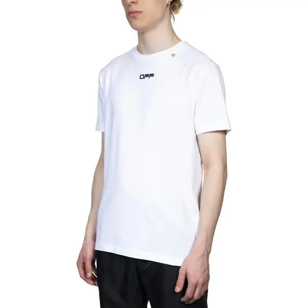 Off-White Back Black Painting Short Sleeve Tee