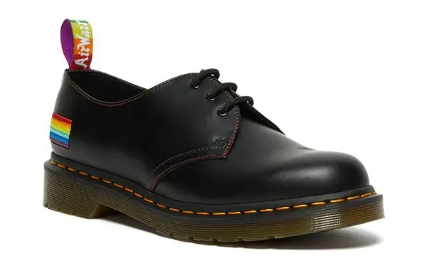 Dr. Martens 1461 Pride Edition Oxford Shoes - Black