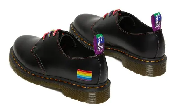 Dr. Martens 1461 Pride Edition Oxford Shoes - Black