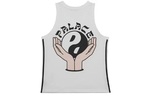 PALACE X Adidas Originals Graphic Vest - White