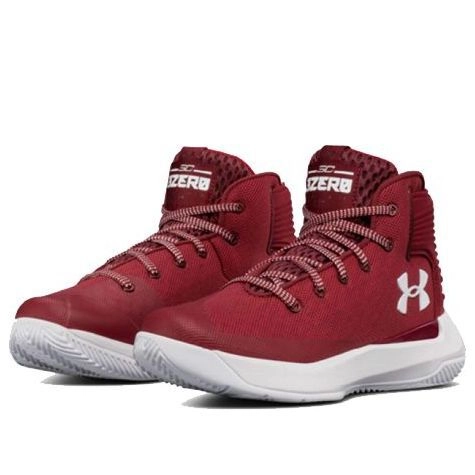 Under Armour Curry 3zer0 Basketball High-top Sneakers - Red