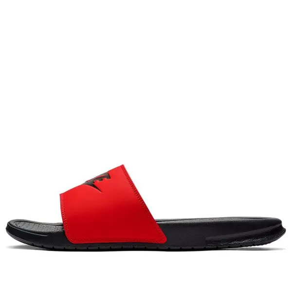 Nike Benassi Just Do It Sliders - Red/black