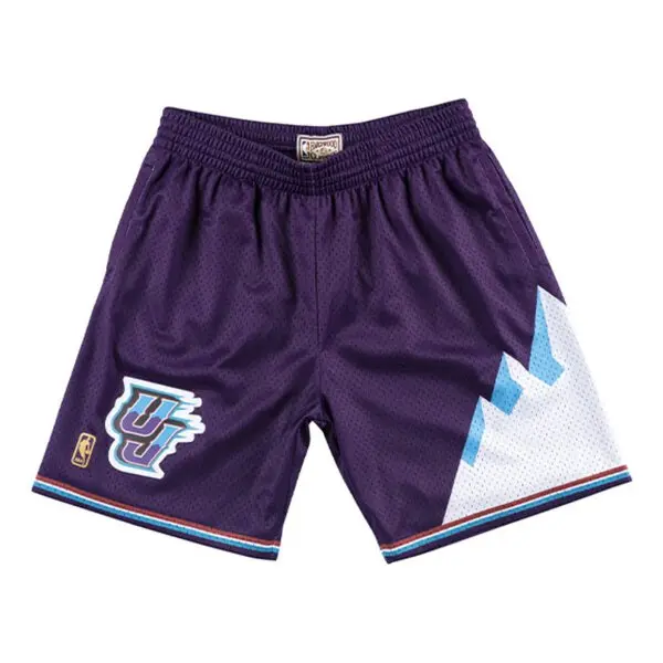 Mitchell & Ness Nba Utah Jazz 1996-97 Swingman Shorts - Purple/white/blue