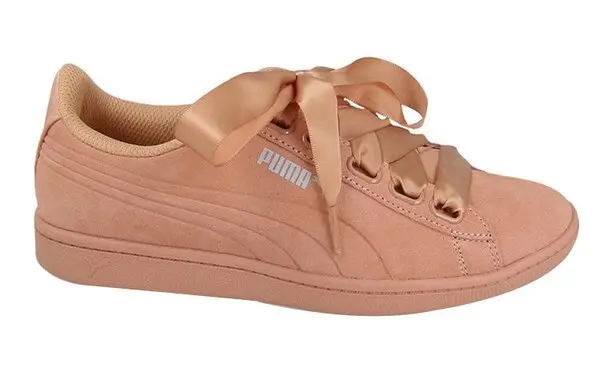 PUMA Vikky Ribbon Satin Sneakers