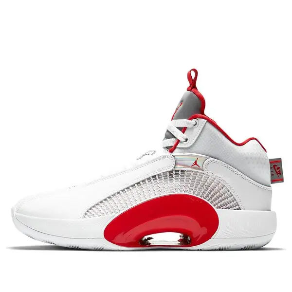 JORDAN 35 Pf "fire Red Alternate - White/red/silver