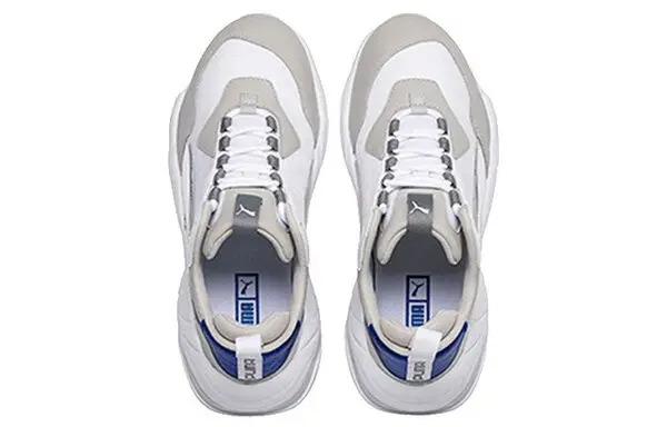 PUMA Thunder Electric Low Top Sneakers - White/gray/blue