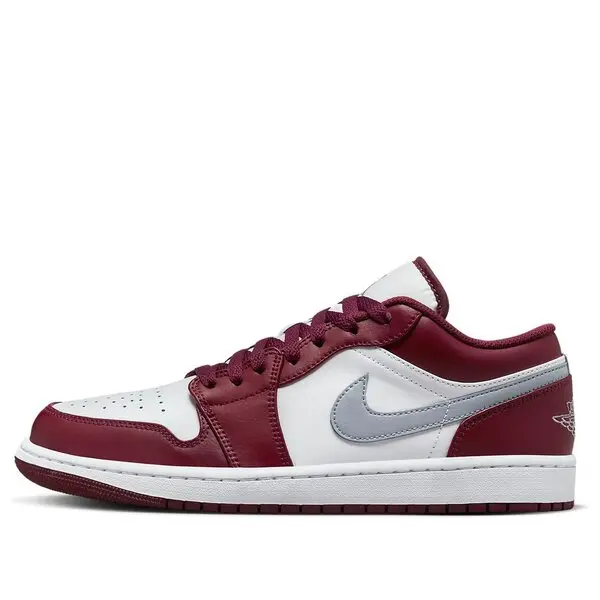 JORDAN 1 Low - White/red