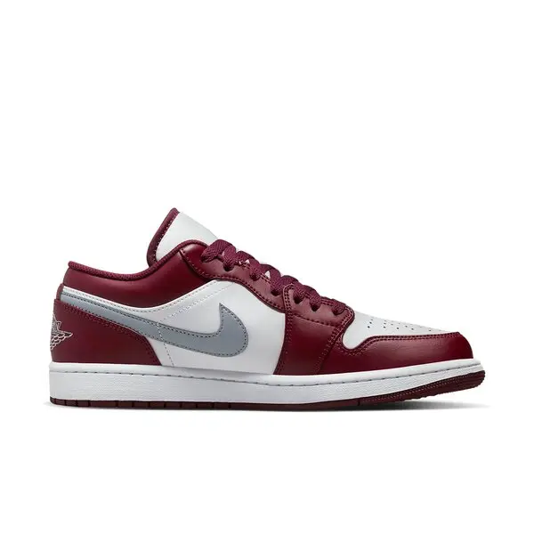 JORDAN 1 Low - White/red