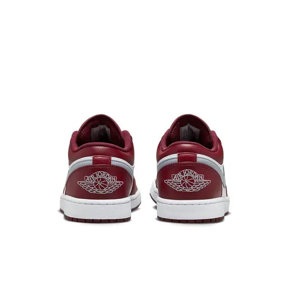 JORDAN 1 Low - White/red