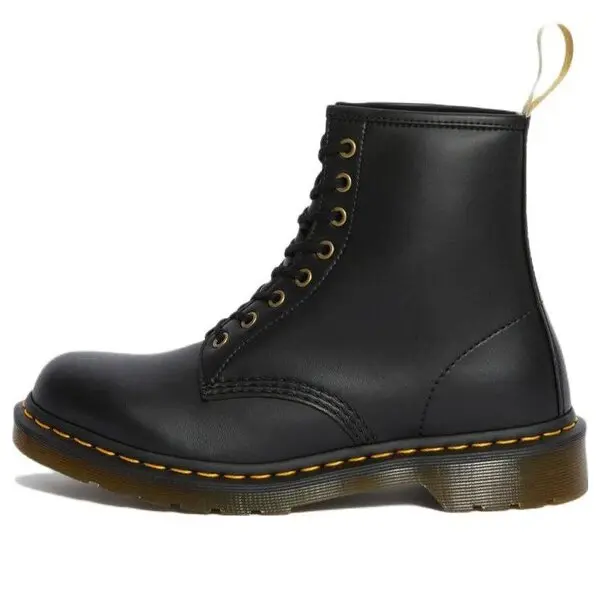 Dr. Martens Vegan 1460 Felix Rub Off Ankle Boots - Black