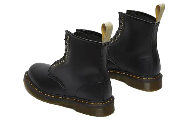 Dr. Martens Vegan 1460 Felix Rub Off Ankle Boots - Black