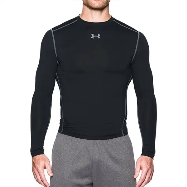 Under Armour Coldgeararmour Compression Crew Shirt - Black