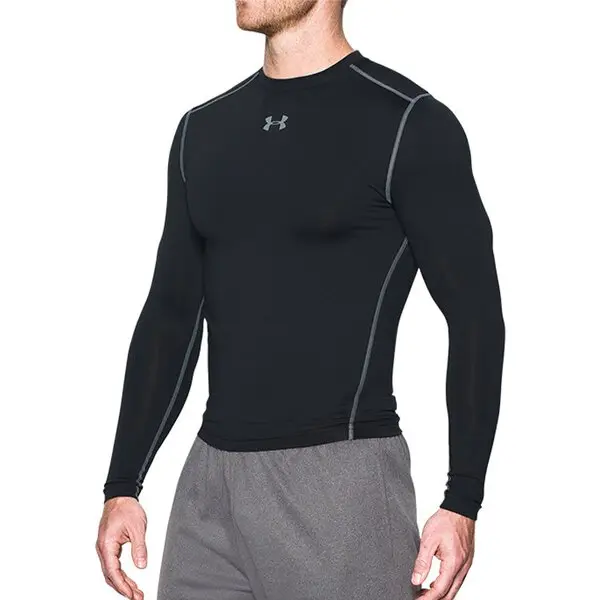 Under Armour Coldgeararmour Compression Crew Shirt - Black