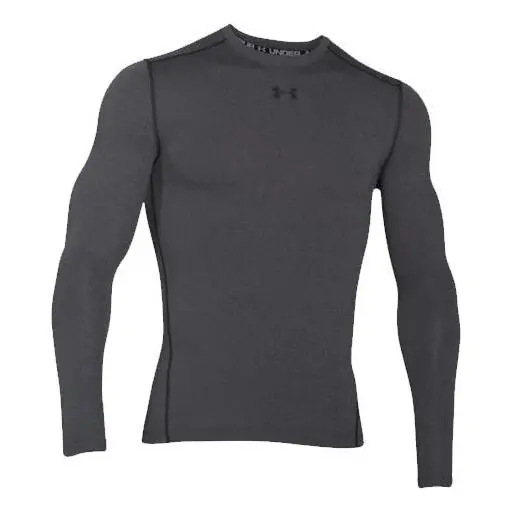 Under Armour Coldgeararmour Compression Crew Shirt - Grey
