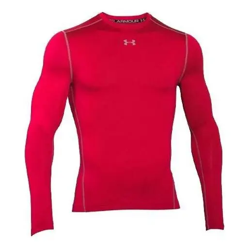 Under Armour Coldgeararmour Compression Crew Shirt - Red