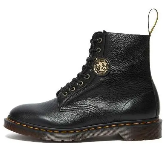 Dr. Martens 1460 Pascal Leather Ankle Boots - Black
