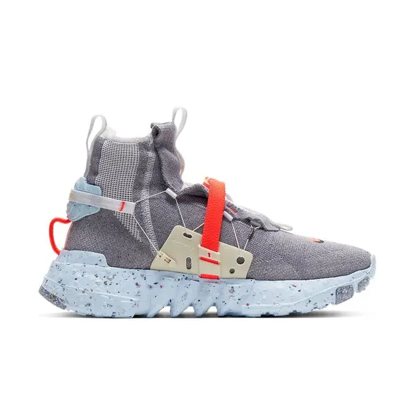 Nike Space Hippie 03 "this Is Trash" High-top Sneakers - Graybluered