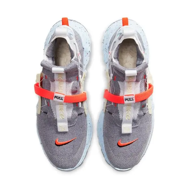 Nike Space Hippie 03 "this Is Trash" High-top Sneakers - Graybluered