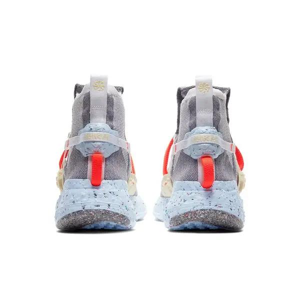 Nike Space Hippie 03 "this Is Trash" High-top Sneakers - Graybluered