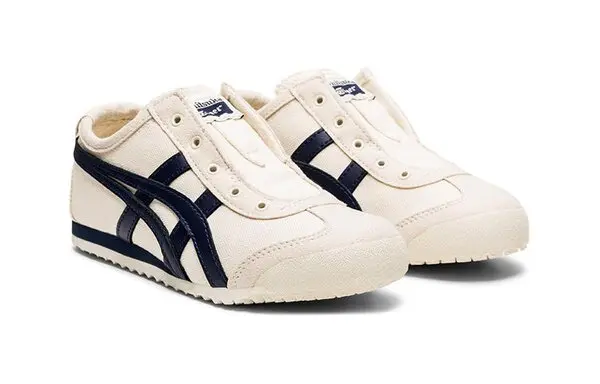 Onitsuka Tiger Mexico 66 Low Top Sneakers - White/dark Blue