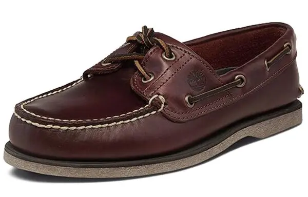 Timberland Leather Handmade Boat Shoes