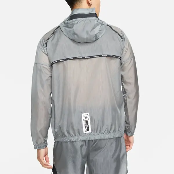 Nike Repel Wild Run Windrunner Woven Jacket - Grey