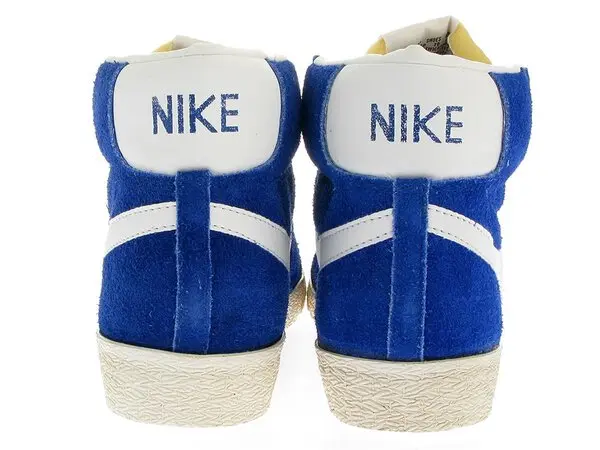 Nike Blazer High Top Suede Sneakers - Blue