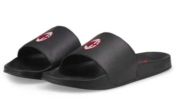 PUMA Ac Milan X Leadcat 2.0 Slides - Black