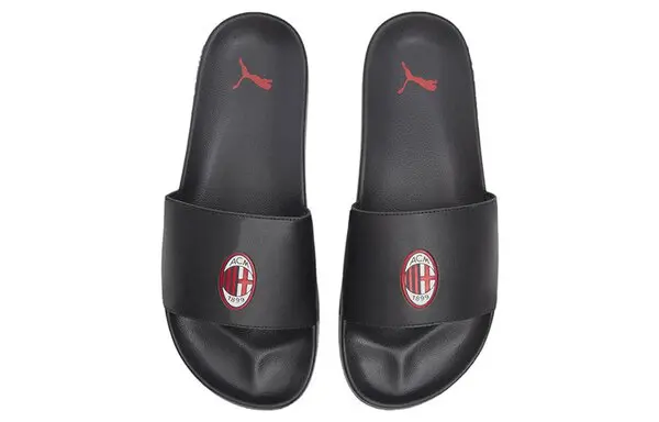 PUMA Ac Milan X Leadcat 2.0 Slides - Black