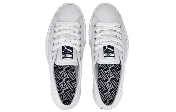 PUMA Love Canvas Low Top Sneakers - White