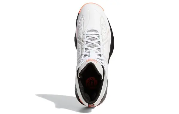 Adidas D Rose High Top Basketball Sneakers - White/black/pink